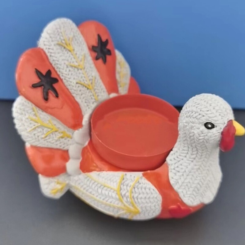 Turkey Holder Thanksgiving Decorations for Autumn Harvest Day Ornaments ...