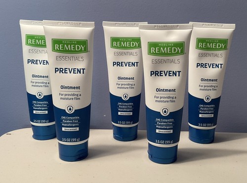 Medline Remedy Essentials Prevent Barrier Ointment Tubes Lot of 5 Each ...
