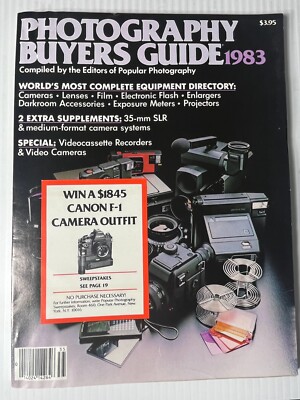 1983 Photography Directory & Buying Guide (by Popular Photography ...