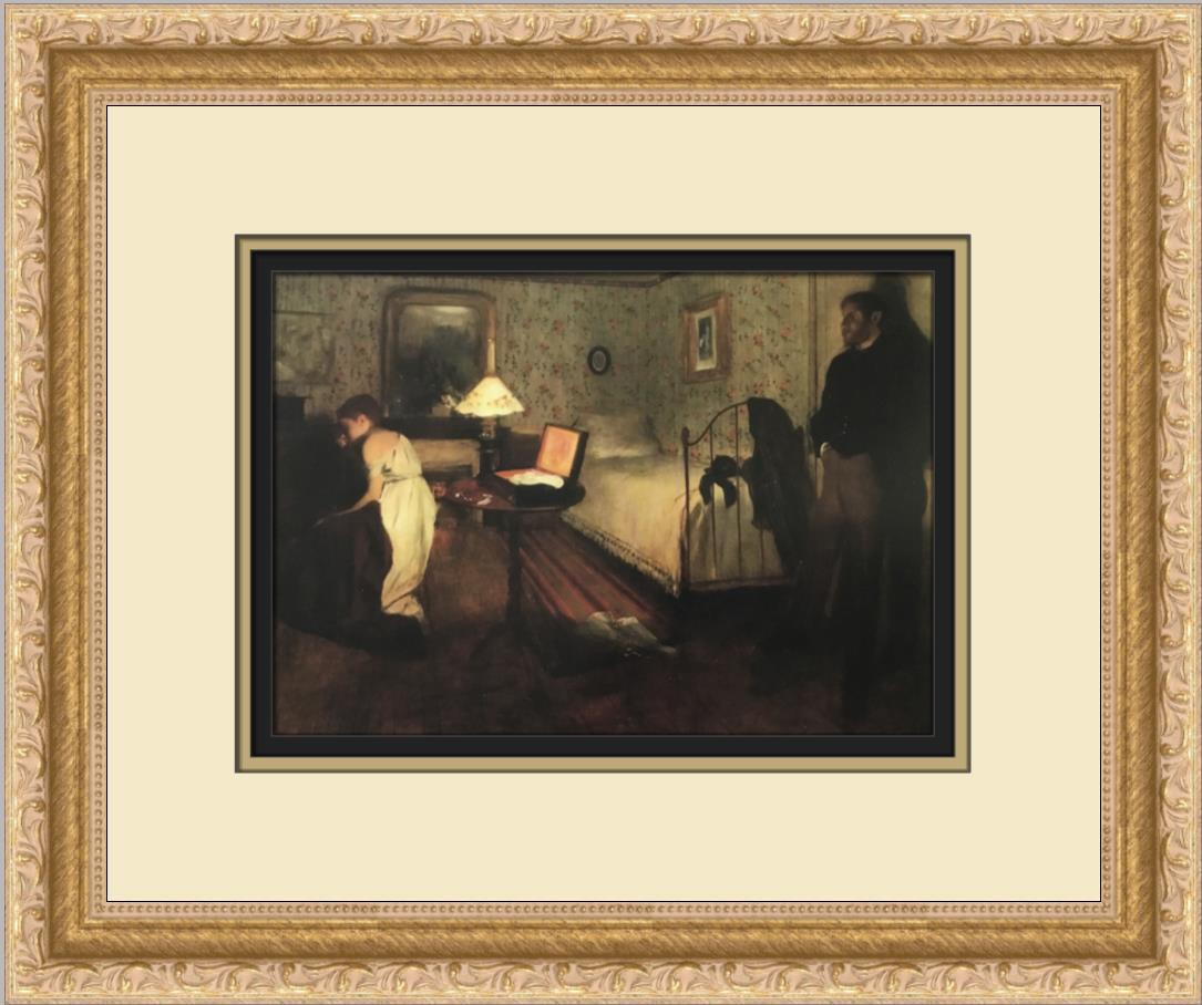 Edgar Degas Interior.