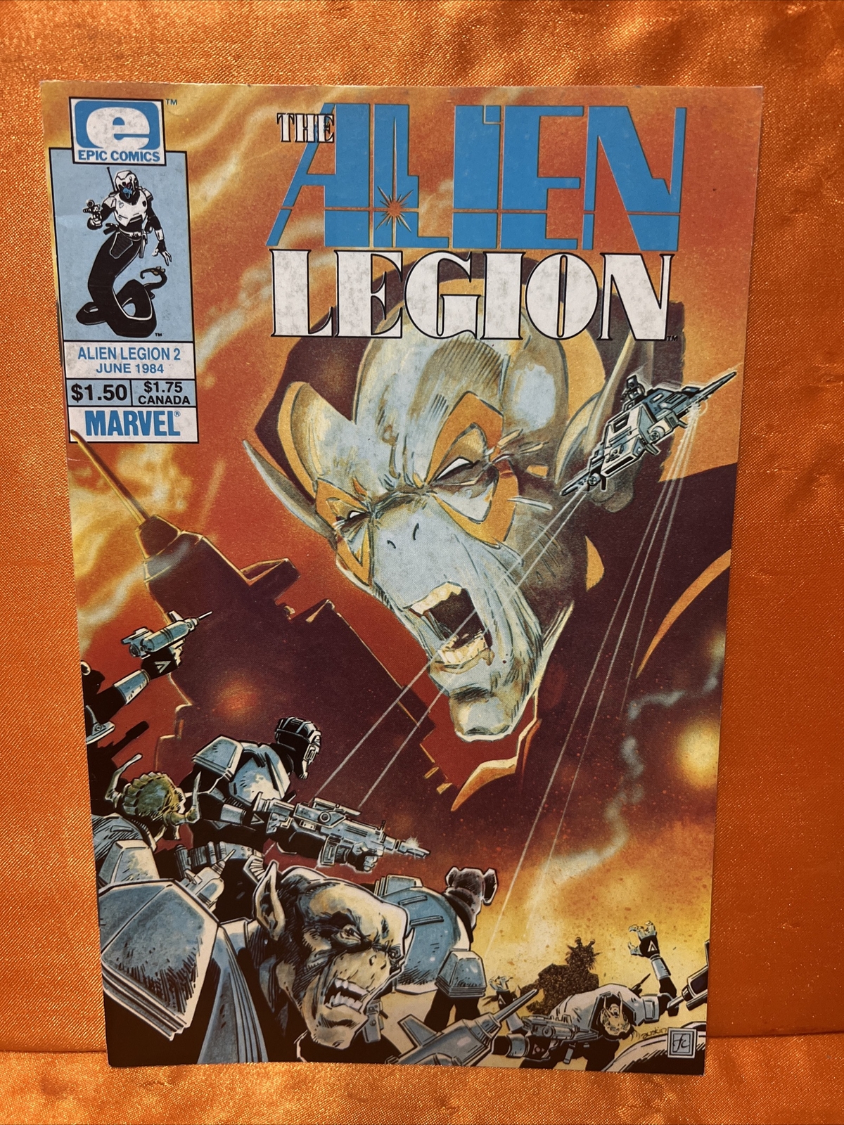 "THE ALIEN LEGION" Issue # 2 (June, 1984) (Epic Comics, Marvel Comics ...