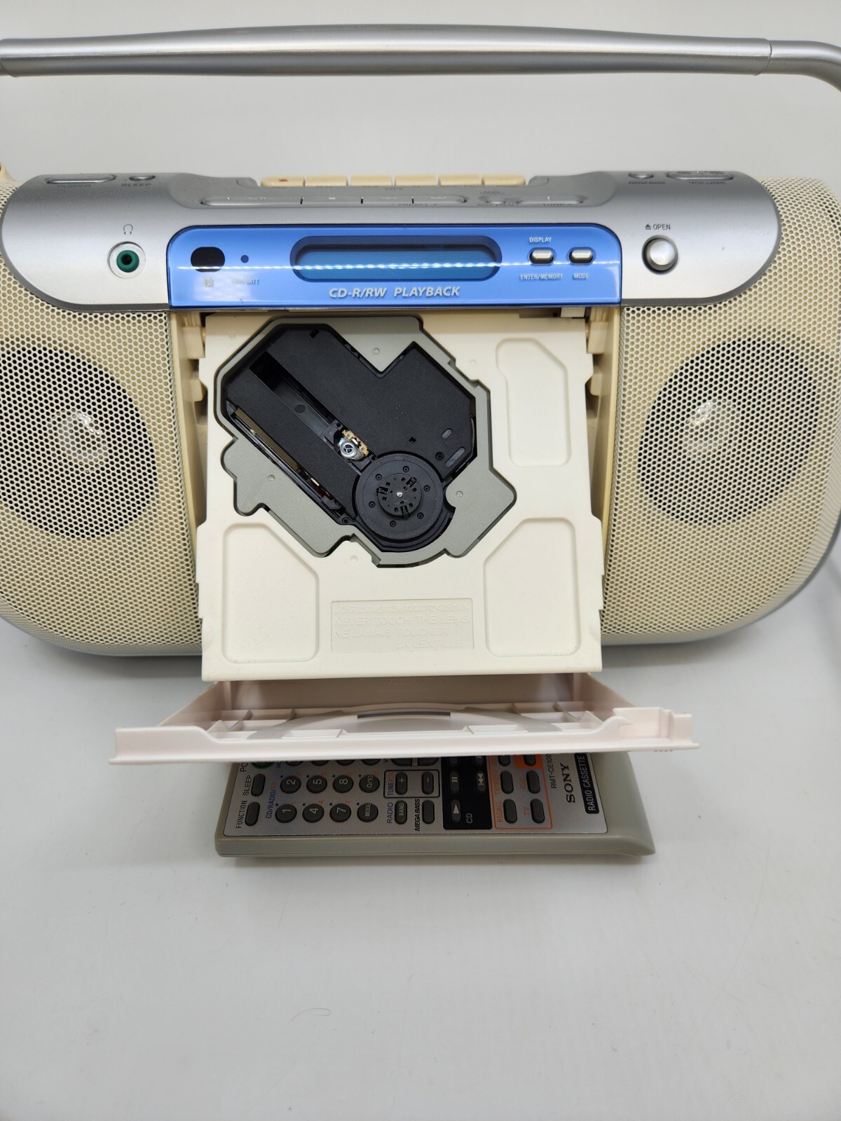 Sony CFD-E100 CD/Radio/Cassette Boombox for sale online | eBay