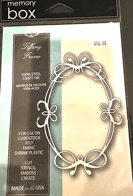 New Memory Box Craft Die Tiffany Frame Item # 98401 3.1 x 4.5 in 100% ...