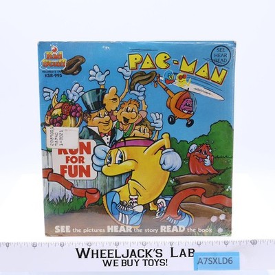 Pac-Man Run for Fun Book & Record Set 1982 Kid Stuff Vintage NEW SEALED ...