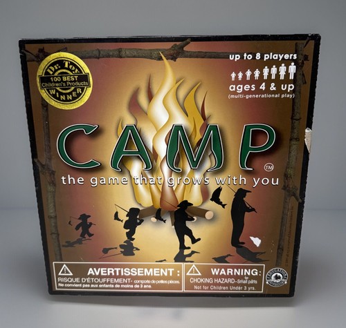 CAMP Board Game;"The Game That Grows With You"; Education Outdoors Age ...