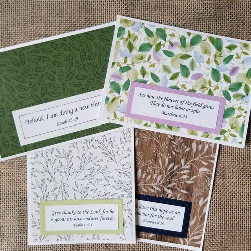 Scripture Cards Assorted Blank Note Greeting Cards | eBay