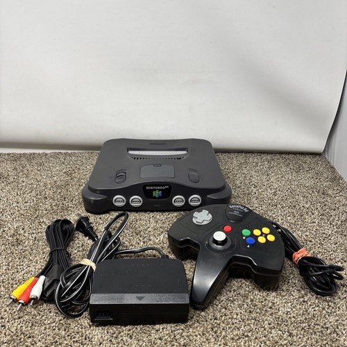 Nintendo 64 N64 Console System Bundle W/ Controller, Cables - Tested ...