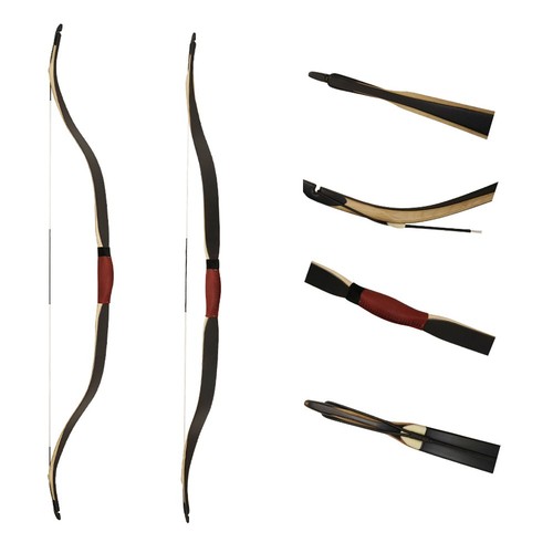 AF Archery 50" Turkish Bow Traditional Recurve Bow Horse Bow Target ...