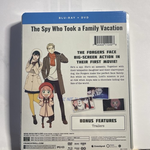 SpyxFamily Code: White (Blu-ray/DVD, 2025, STEELBOOK) Mint Ships In ...