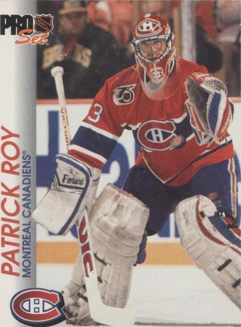 1992-93 Pro Set - Patrick Roy #85 for sale online | eBay