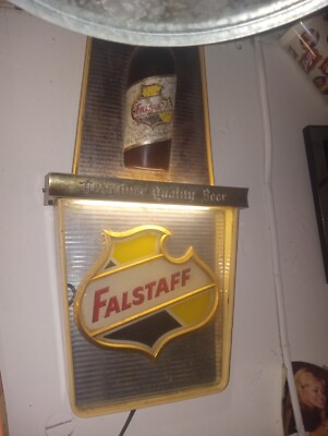 FALSTAFF BEER LIGHTED SIGN | eBay