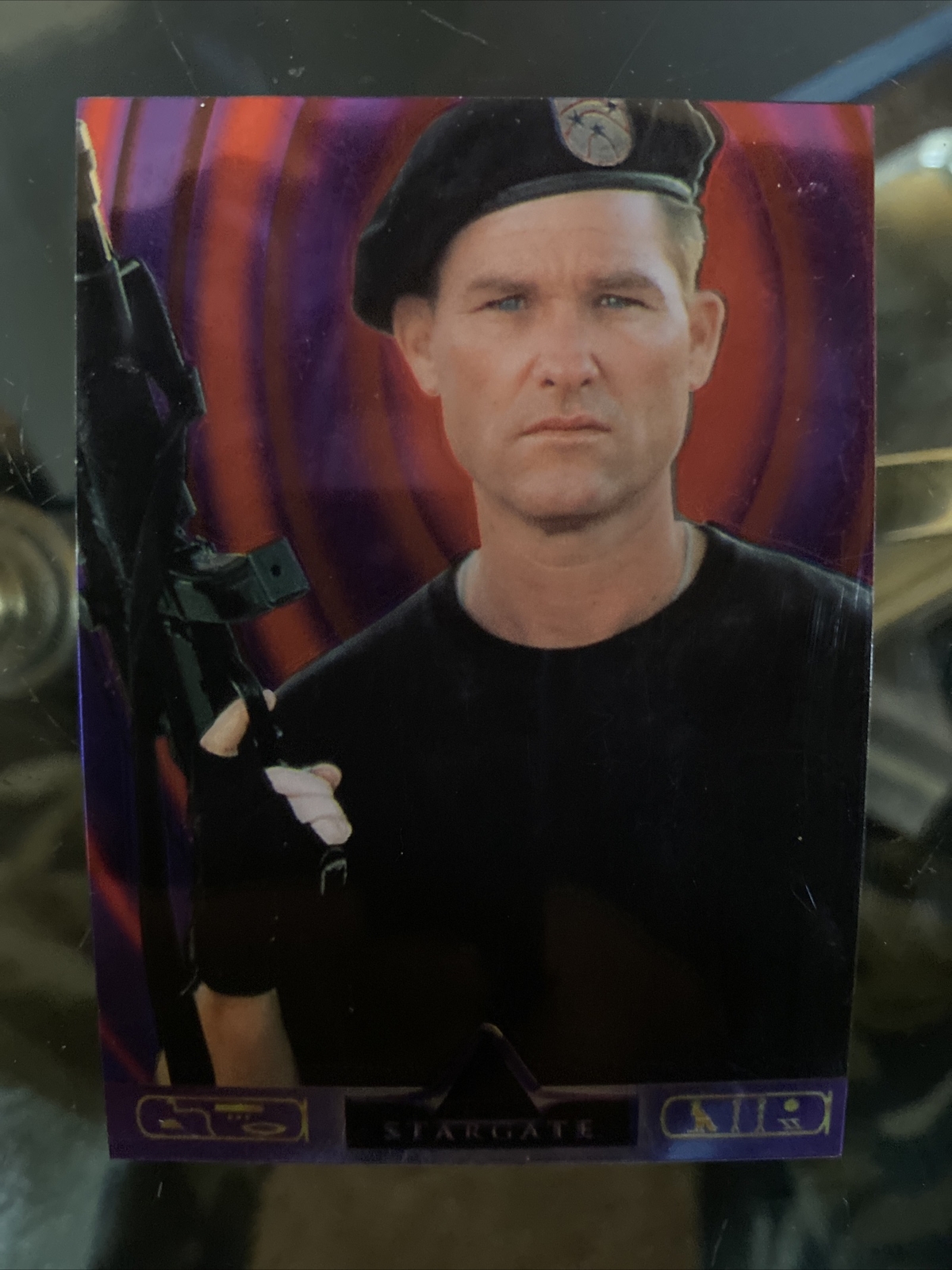 Stargate 1994 Collect-A-Card Colonel O’Neil FOIL SG1 trading card Kurt ...