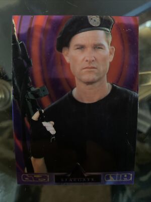 Stargate 1994 Collect-A-Card Colonel O’Neil FOIL SG1 trading card Kurt ...