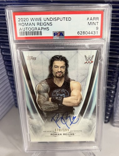 2020 Topps WWE Undisputed - Undisputed Autographs #A-RR Roman Reigns ...