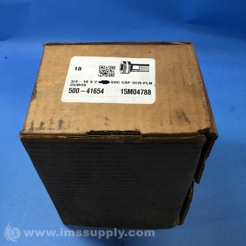 Manufacturers Supply Company 500-41654 Socket Cap Screw Plain 2461 | eBay