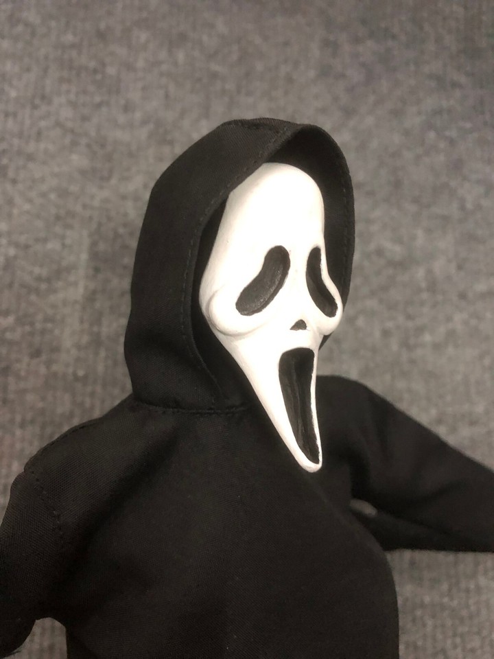 1/6 Custom Scream Ghostface Head Mask coverall suit for Action Figure ...