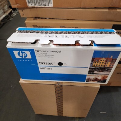HP 645A C9730A Black Toner Cartridge | eBay