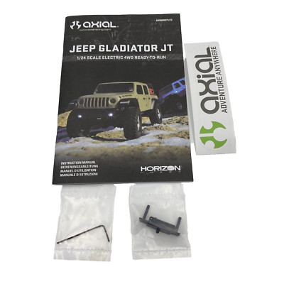 Axial SCX24 1/24 Scale Gladiator Instruction Manual w/ Axial Decal OZRC ...