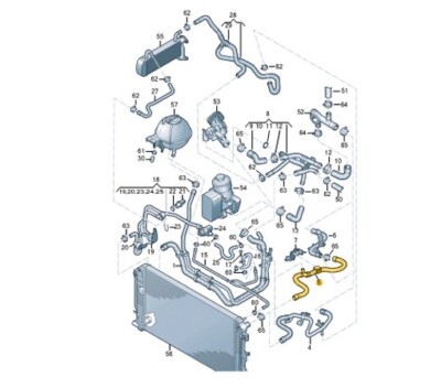 Volkswagen Crafter 30-50 Van 2E Coolant Pants 2E0122101F NEW GENUINE ...
