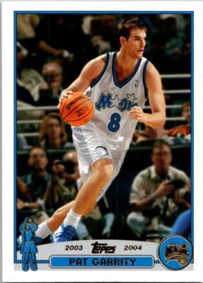 2003-04 TOPPS PAT GARRITY ORLANDO MAGIC #196 | eBay
