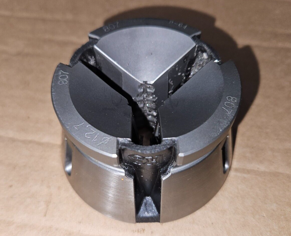 Hainbuch #SK52BZI Clamping Head/Collet, 12.7mm, .5 Inch, Round Serrated ...