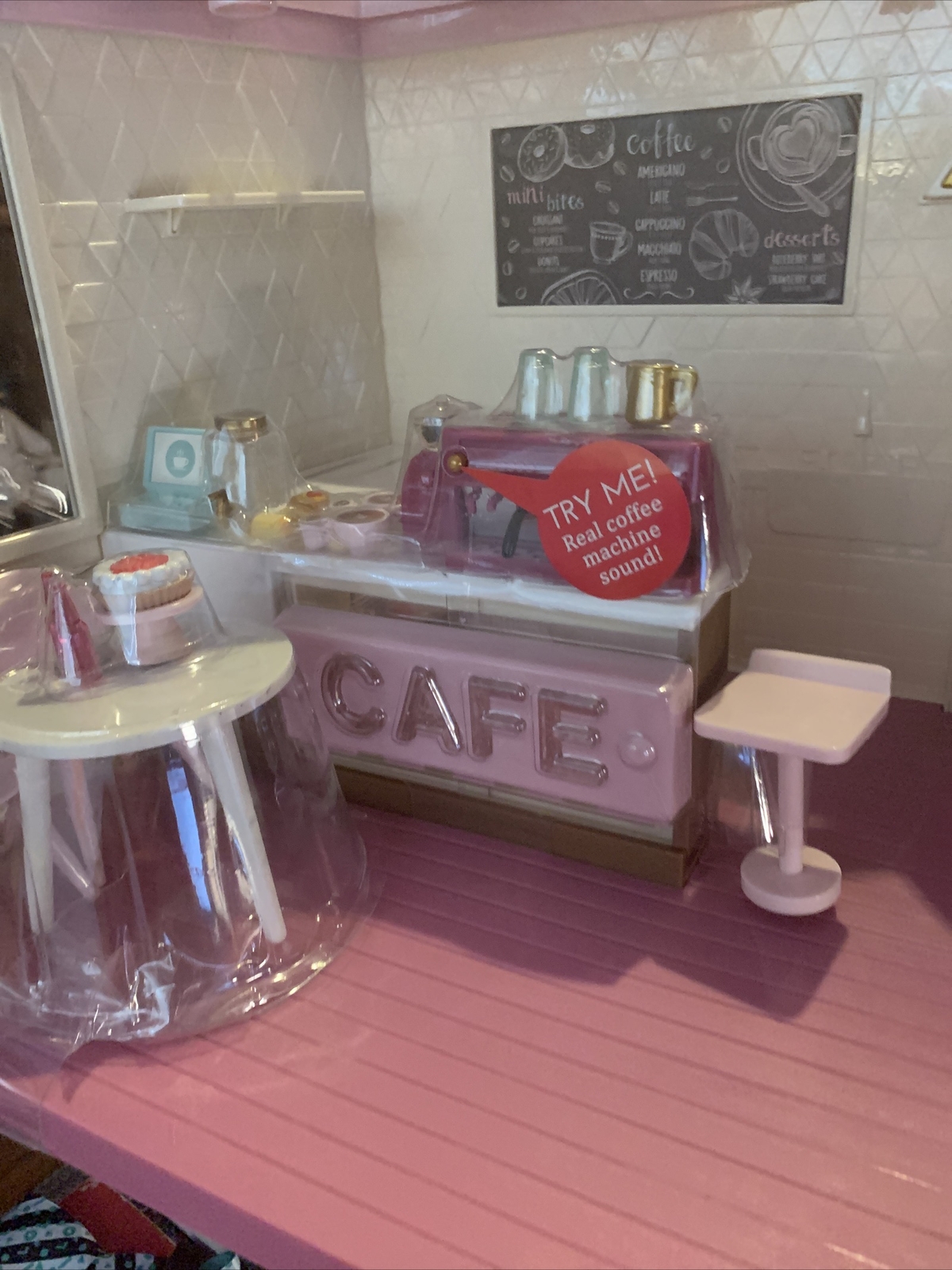 Our Generation Lori Cafe 6 Mini Baby Doll Cafe & Terrace for sale ...