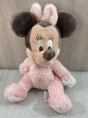 Disney MINNIE MOUSE baby rattle soft plush toy 10" Original Disney ...