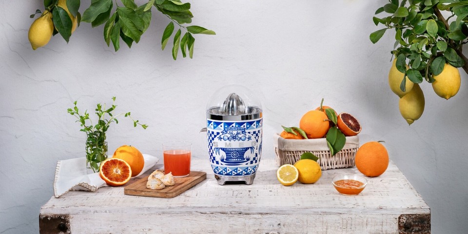 Smeg - Blue Mediterranean Juicer Smeg & D & G - Smeg CJF01DGBEU | eBay