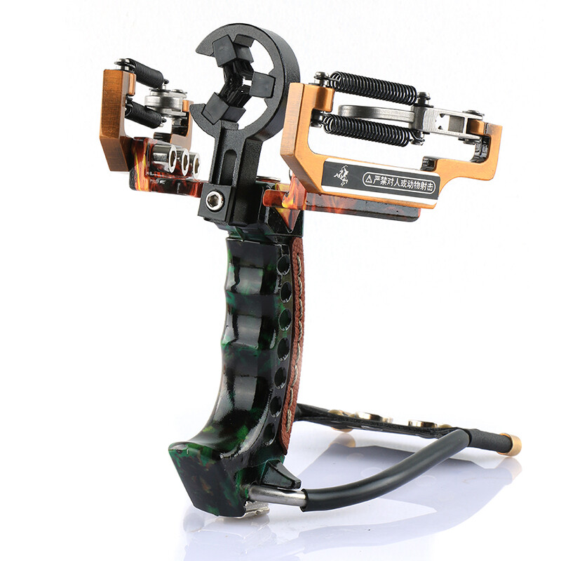Hunting Fishing Slingshot High Velocity Catapult with Arrow Rest +2X ...
