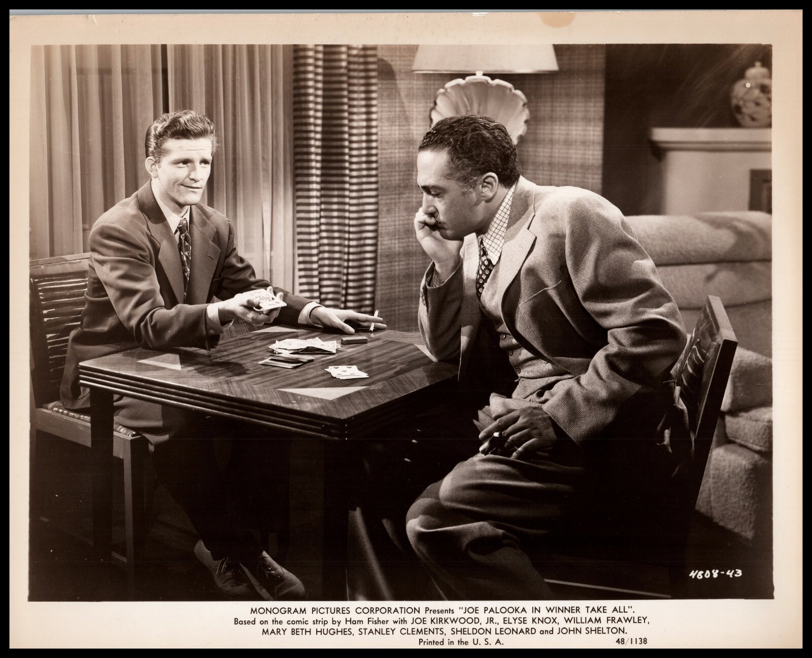 Stanley Clements in Joe Palooka in Winner Take All (1948) ORIGINAL PHOTO M 22 | eBay