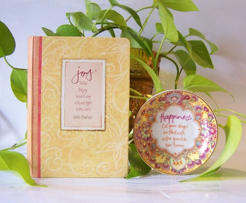 Joy Journal - Cherish by Intrinsic - Adele Basheer + Happiness Trinket ...