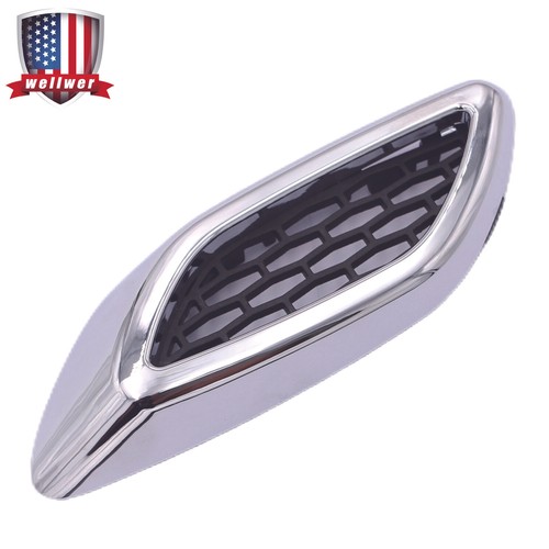 Right Lateral Air Vent Bright Chrome Fit for Maserati Levante 670139652 ...
