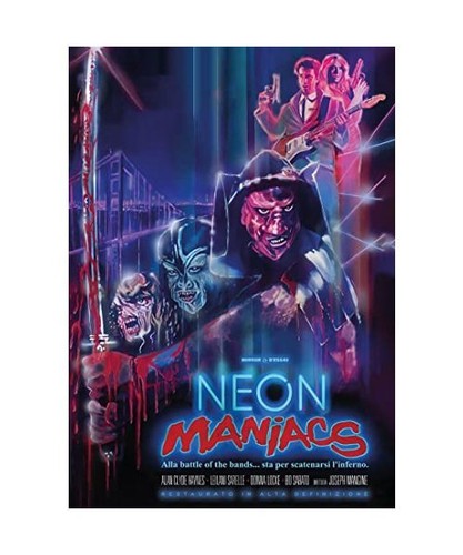 Neon Maniacs Restaurato In Hd 8056351625333 | eBay