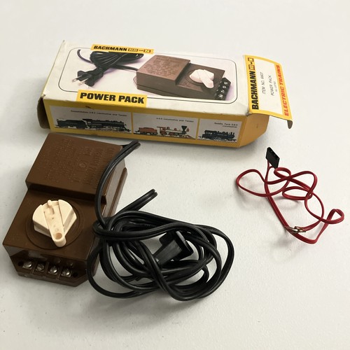 Bachmann HO & N Scale Power Pack for Electric Trains Transformer #6607 ...