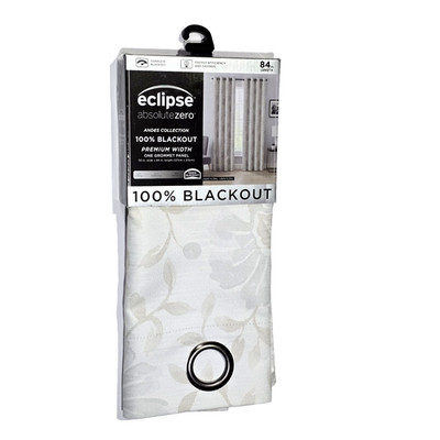 Eclipse Absolute Zero 100% Blackout Premium Width Grommet Panel 50x84in ...