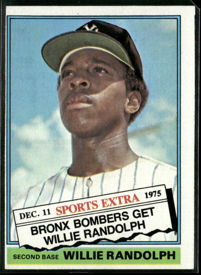 1976 Topps #592T Willie Randolph VG-VG/EX 3009432 | eBay