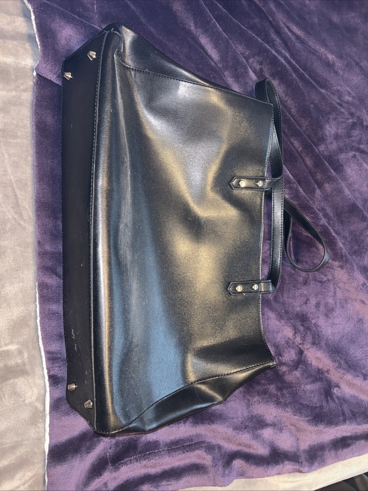 Kenneth Cole Reaction Black Pebbled 20" Computer Laptop Tote Bag | eBay