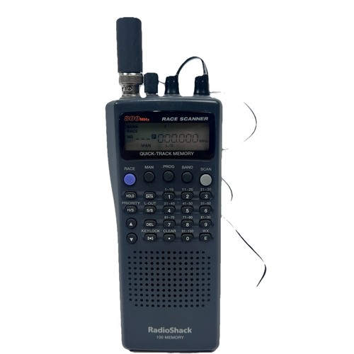 Radio Shack Realistic Pro-74 Race Police Fire Scanner 800 MHz Handheld ...