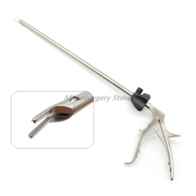 Φ10 x 330 mm Laparoscopic Titanium Single Action Clip Applicator For ...