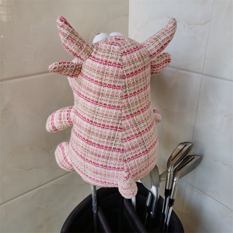 The Cow Golf Driver Head Cover Spotted Cattle 460cc Wood Plush Club ...