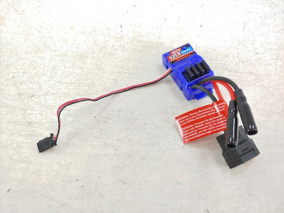 NEW: Traxxas XL-2.5 Brushed ESC/ TRX Plug /Titan 12T 550 Motor 1/16 E ...