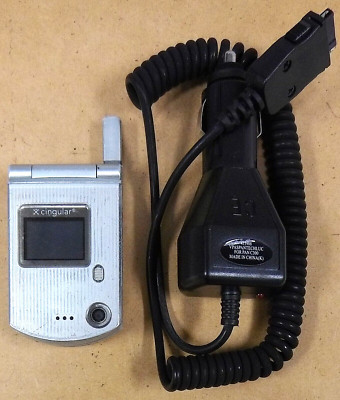 Pantech PG-C300 - Silver ( AT&T / Cingular ) Very Rare Tiny Flip Phone ...