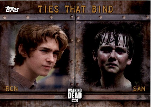 2017 The Walking Dead Season 6 Ties That Bind #M5 Ron Anderson & Sam ...