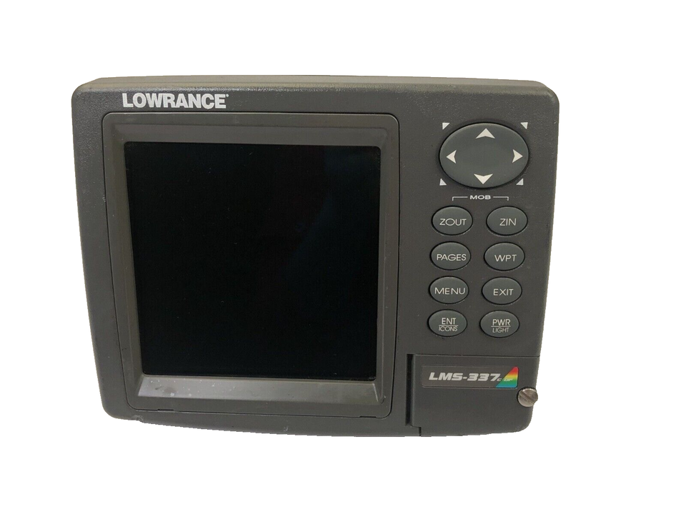 Lowrance LMS-337C DF GPS Fishfinder (head & sun cover ,No other ...