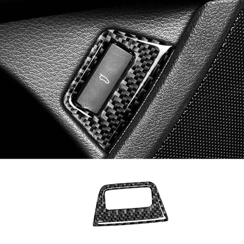 Fit For Audi Q7 2006-2015 Real Carbon Fiber Tailgate Rear Door Switch ...