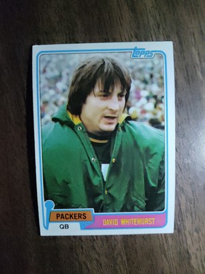 1981 Topps Football #189 David Whitehurst Green Bay Packers NM free ...