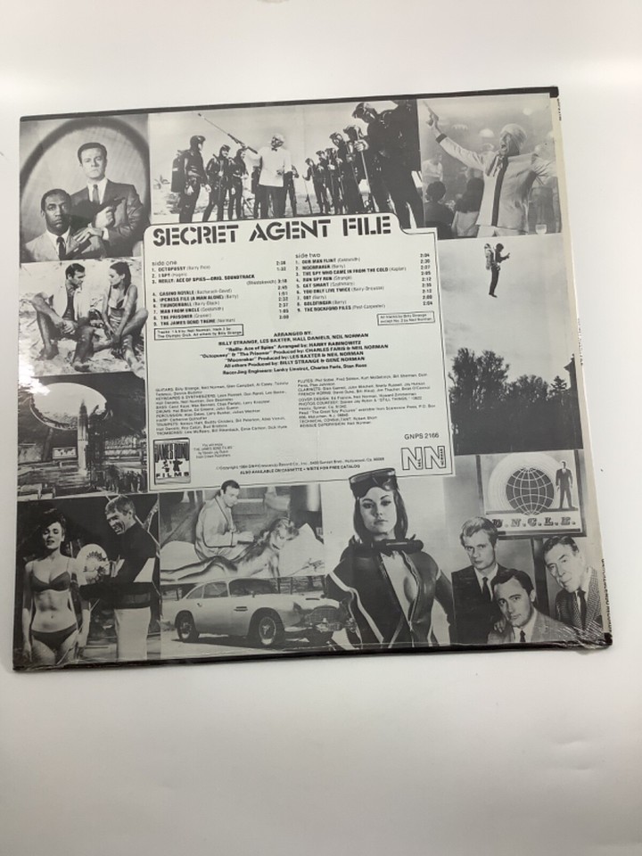 Secret Agent File soundtrack on vinyl | eBay