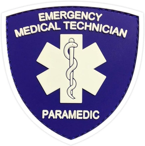 EMT Paramedic Emergency Medical Technician Patch EMT Star of Life ...