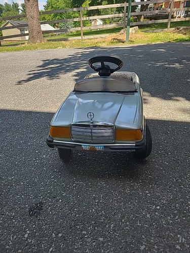 Rare Mercedes Benz 650 Pedal Car Silver | eBay