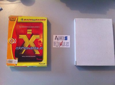 Boite de jeu Expendable RAGE PC Big Box carton FR | eBay